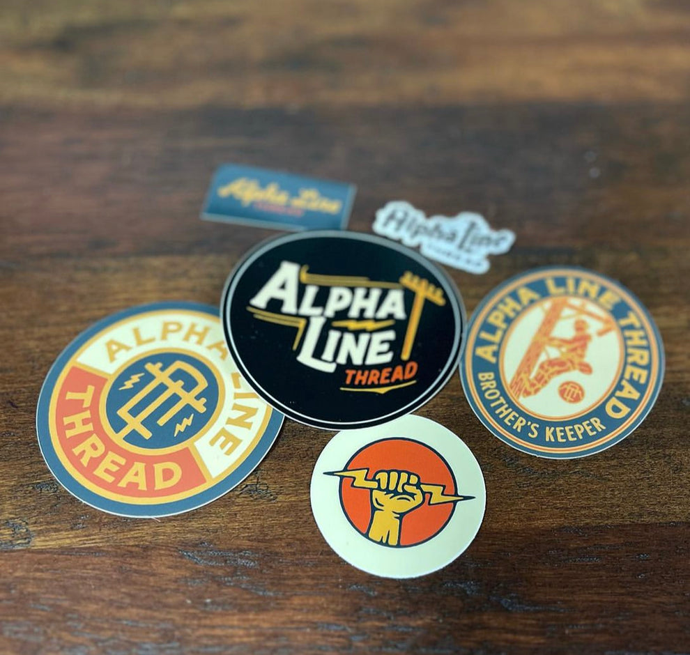 Sticker Pack – Alpha Line Thread